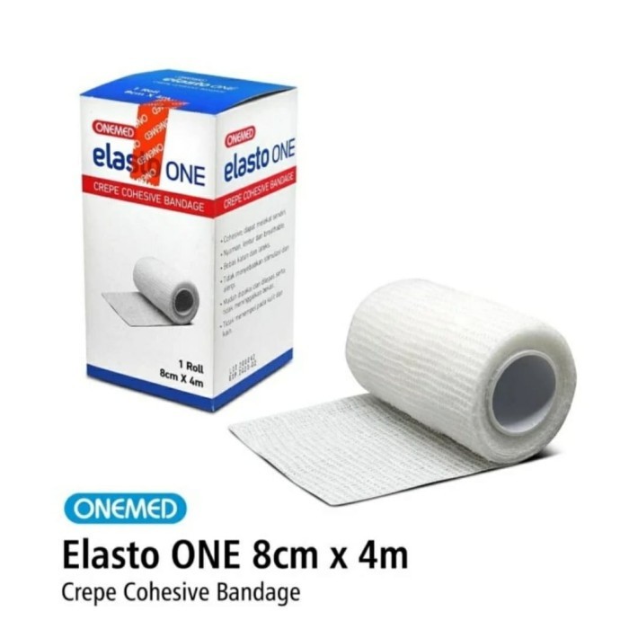 Jual ONEMED - Elasto One 8cm x 4m / Verban Elastis / Pembalut Luka ...