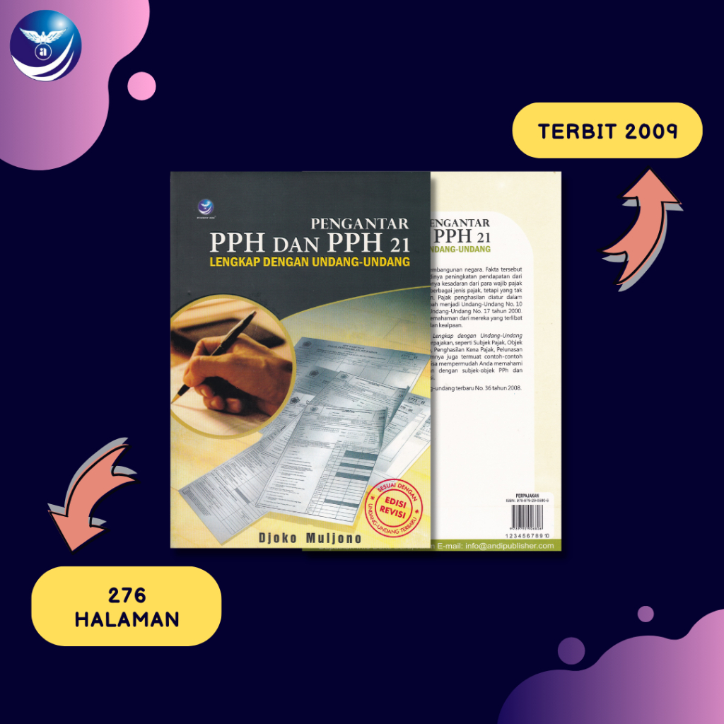 Jual Penerbit Andi - Buku Pengantar PPH Dan PPH Pasal 21 Lengkap Dengan ...