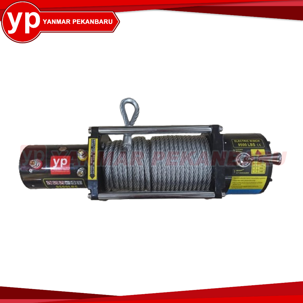 Jual Electric Winch / Katrol Elektrik 9500 LBS Komplit Remote 12V DC ...