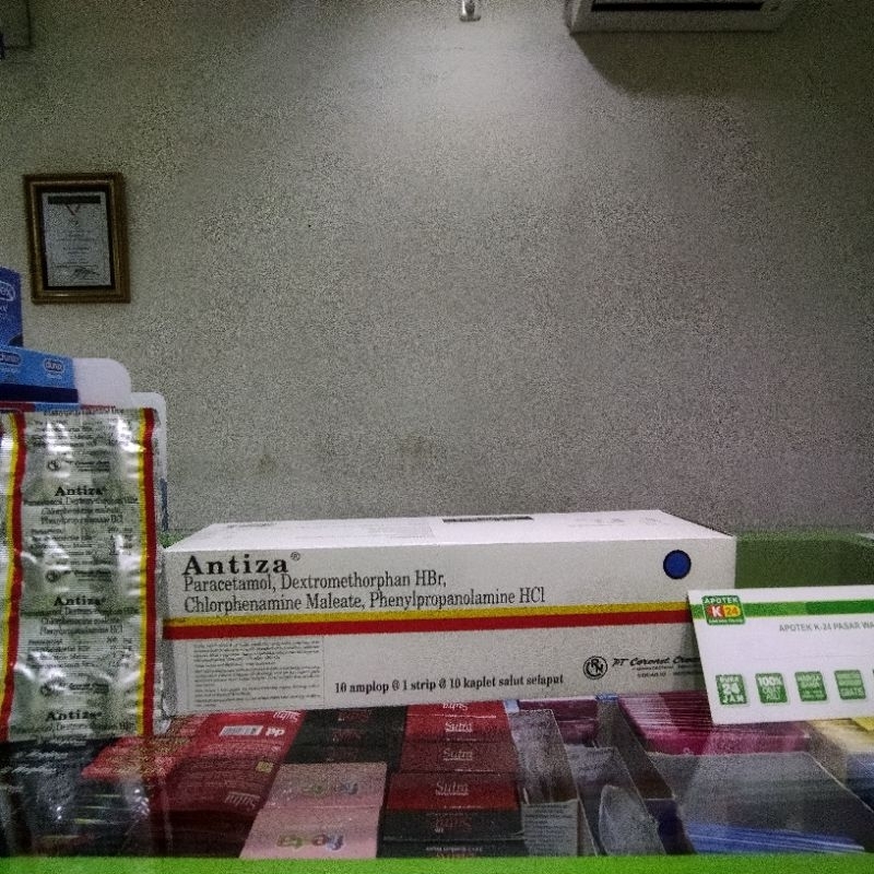 Jual Antiza Tablet (per Strip) | Shopee Indonesia