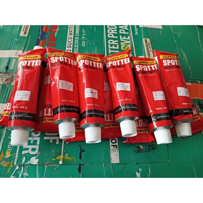 Jual Dempul alfagloss spotter 1k sport putty | Shopee Indonesia