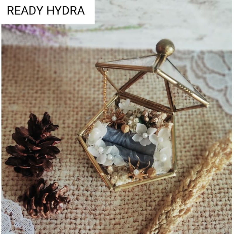 Jual Ringbox Mini 2 cincin/ Terrarium/Akrilik/Kayu | Shopee Indonesia