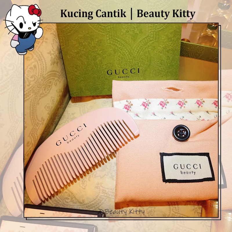 Jual Gucci Wooden Comb/Gucci Comb Gift Box/Beauty Comb Sisir | Shopee ...