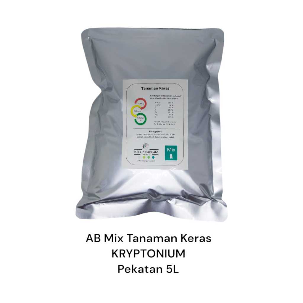 Jual AB Mix Tanaman Keras - KRYPTONIUM 5L | Shopee Indonesia