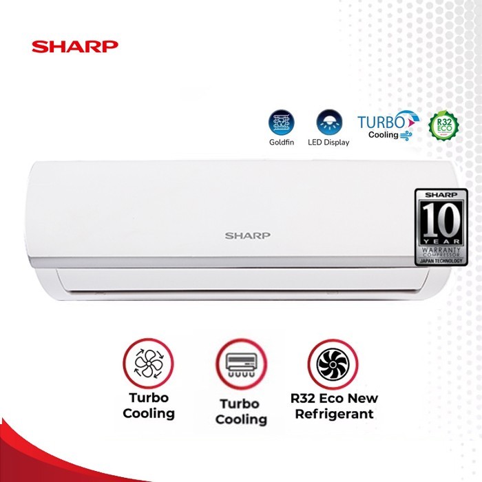 Jual AC SHARP 1 PK AH-A9ZCY Garansi Resmi | Shopee Indonesia