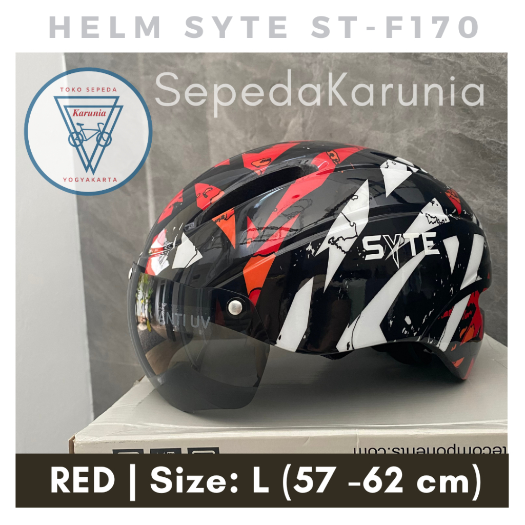 Jual Helm Sepeda Listrik Lipat Skuter MTB Balap Fixie Sepatu Roda ...