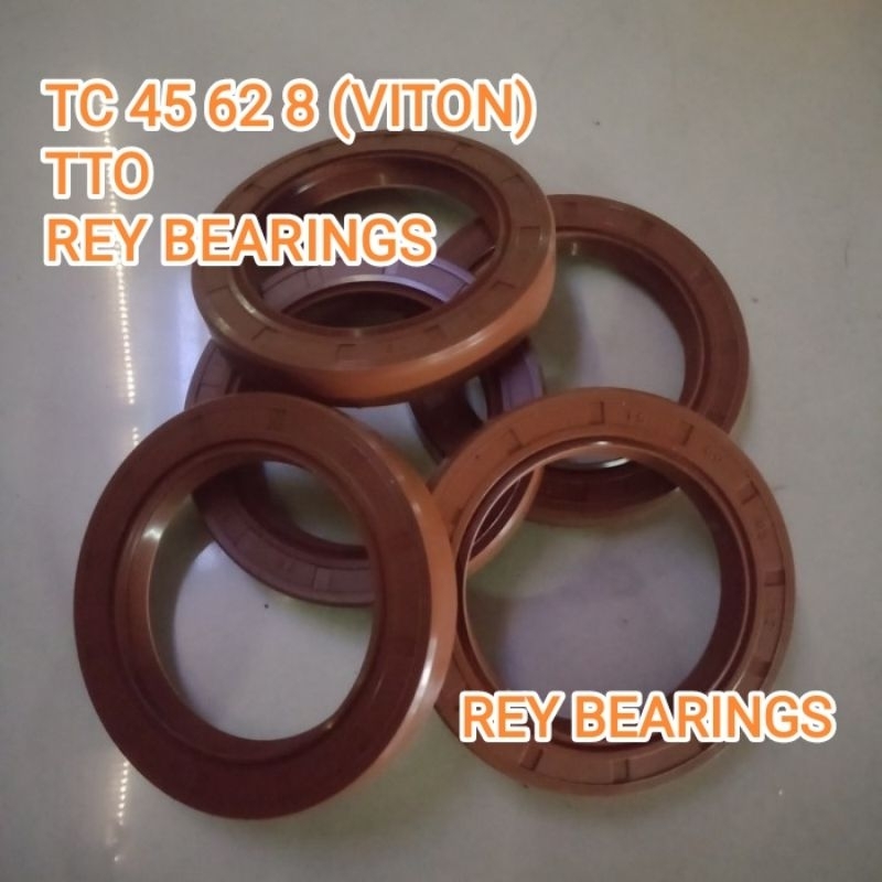 Jual Oil seal TC 45 62 8 (VITON) merk TTO | Shopee Indonesia