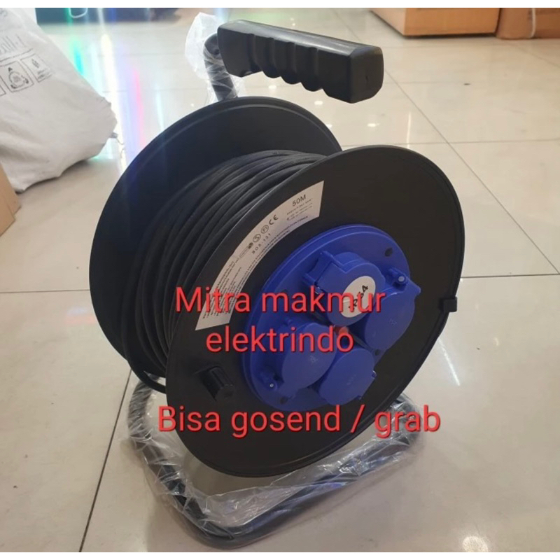 Jual kabel roll 50 meter kuat dan tahan panas / kabel roll premium 50m roll | Shopee Indonesia