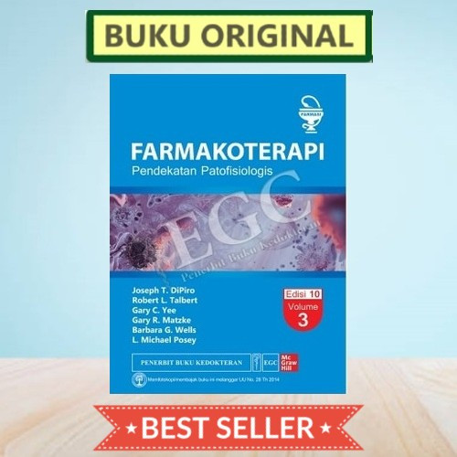 Jual FARMAKOTERAPI PENDEKATAN PATOFISIOLOGI EDISI 10 VOL 3 ORIGINAL ...