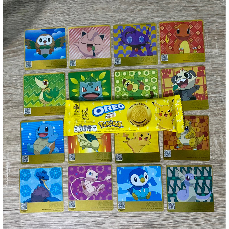 Jual READY KARTU OREO POKEMON LIMITED EDITION (Baca Deskripsi) | Shopee ...