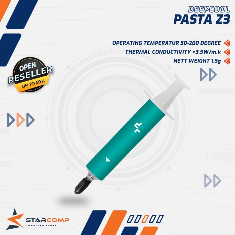 Jual Thermal Paste Deepcool Z3 Pasta Laptop PC Komputer GPU | Shopee ...