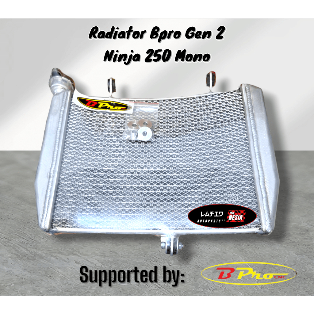 Jual Radiator Bpro Gen 2 Ninja 250 FI Old New CBR 250 RR Yamaha R25 ...