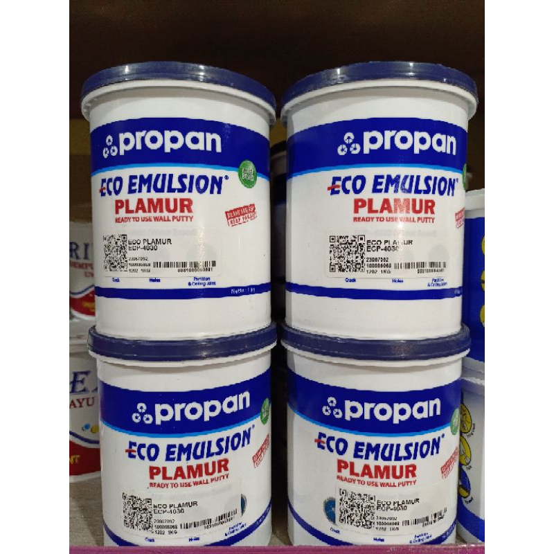 Jual Cat Dasar Tembok Propan Eco Emulsion Plamur ECP - 4030 1 KG ...