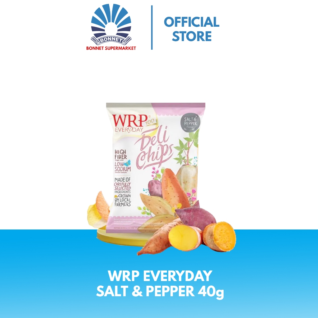 Jual Wrp Everyday Deli Chips Salt & Pepper 40g 749921040473 | Shopee ...