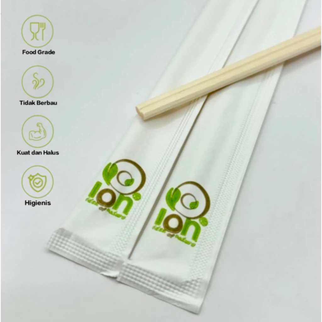 Jual Sumpit Kayu Genroku Isi 100 pcs Cover Kertas Steril Higiens ...