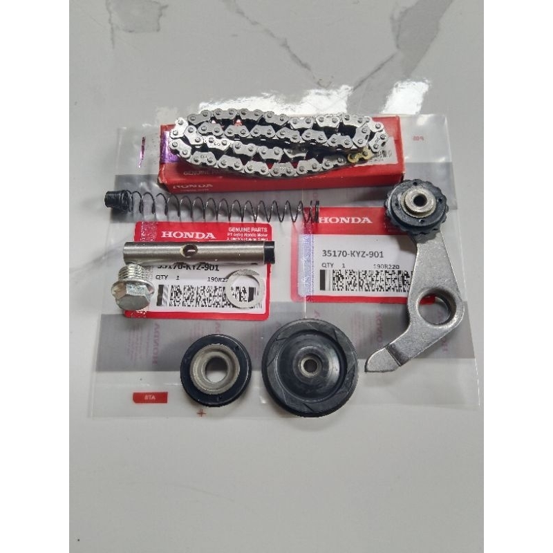 Jual PAKET RANTAI KETENG SET HONDA SUPRA X 125 HELM IN BLADE FI ORI ...