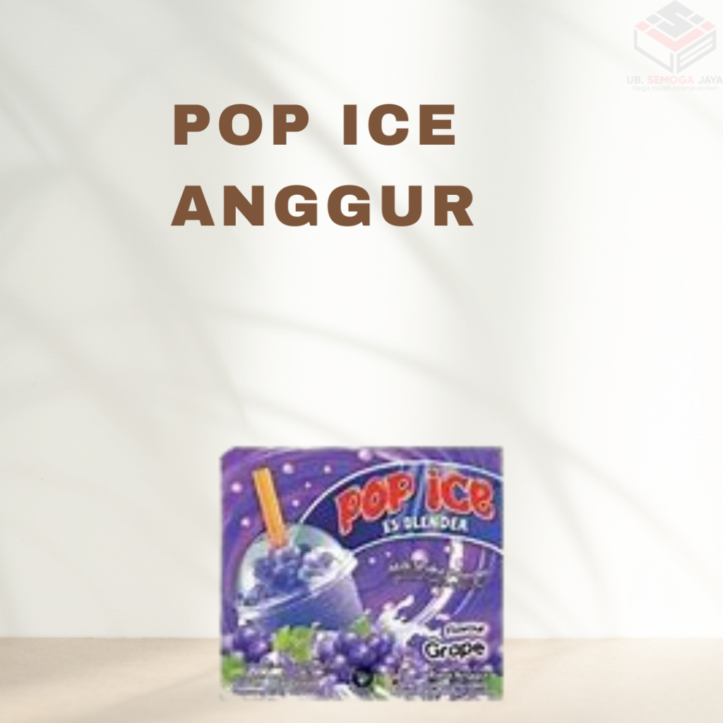Jual POP ICE Aneka Rasa 1 Renceng Isi 10 Sachet | Minuman Bubuk ...