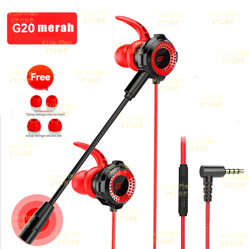 Jual Jiashili_ Headset Gaming G9 PUBG Bass Noise Cancelling with Mic ...