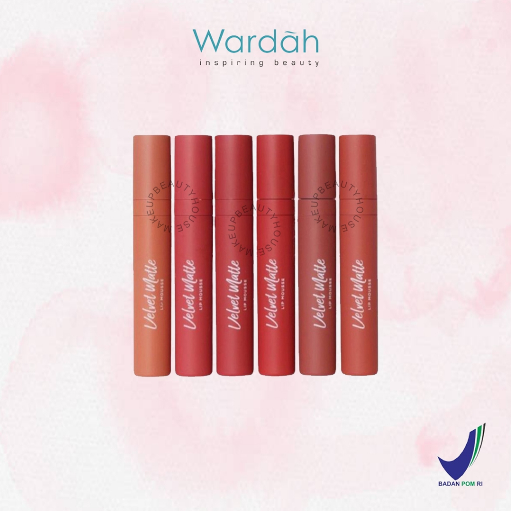 Jual WARDAH Colorfit Velvet Matte Lip Mousse 4gr | Shopee Indonesia