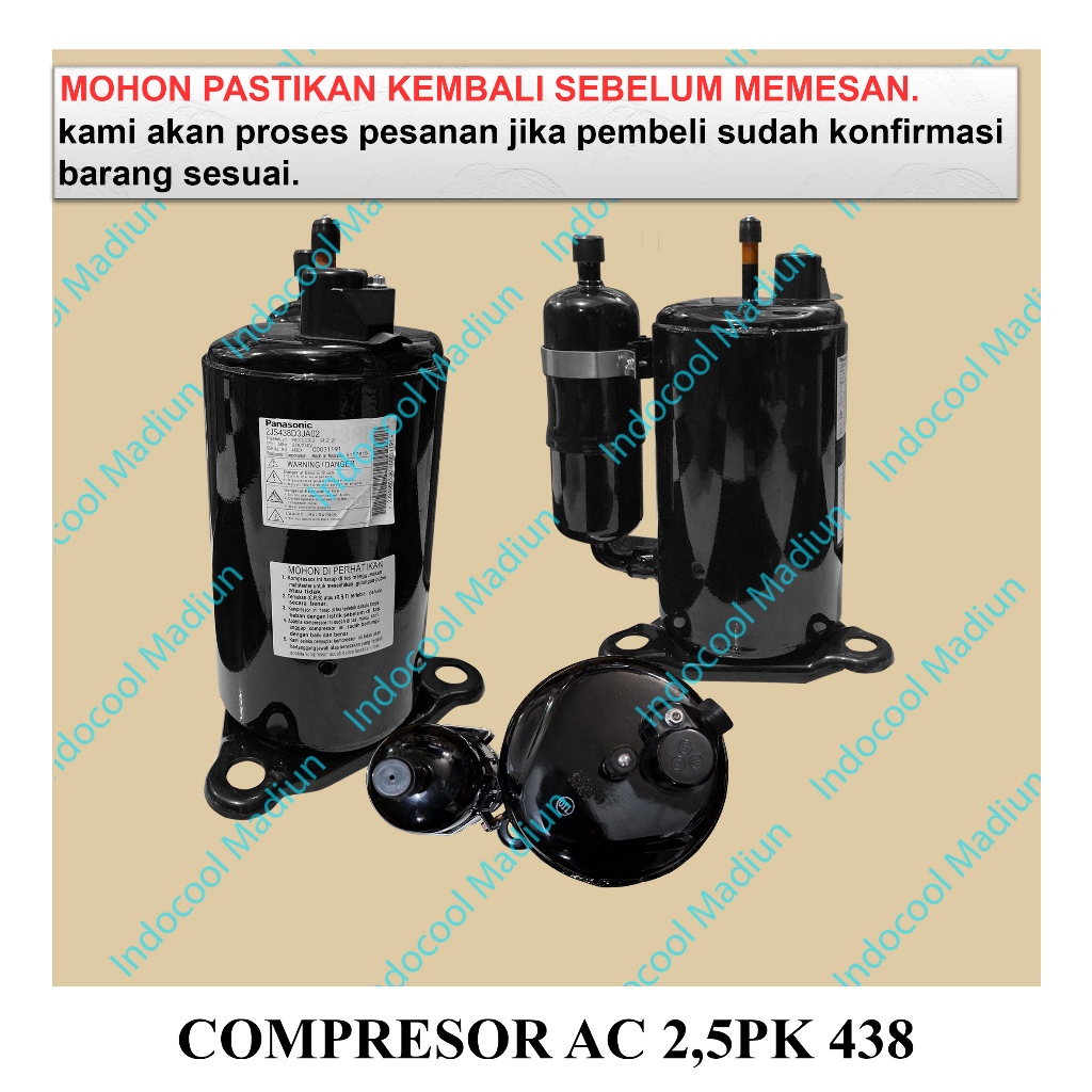 Jual CA25 COMPRESSOR/KOMPRESOR AC/COMPRESOR AC 2,5PK 438 (HARGA ...
