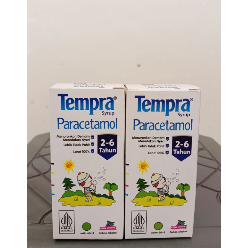 Jual Tempra Sirup Demam Anak 2-6 Tahun 60ml | Shopee Indonesia