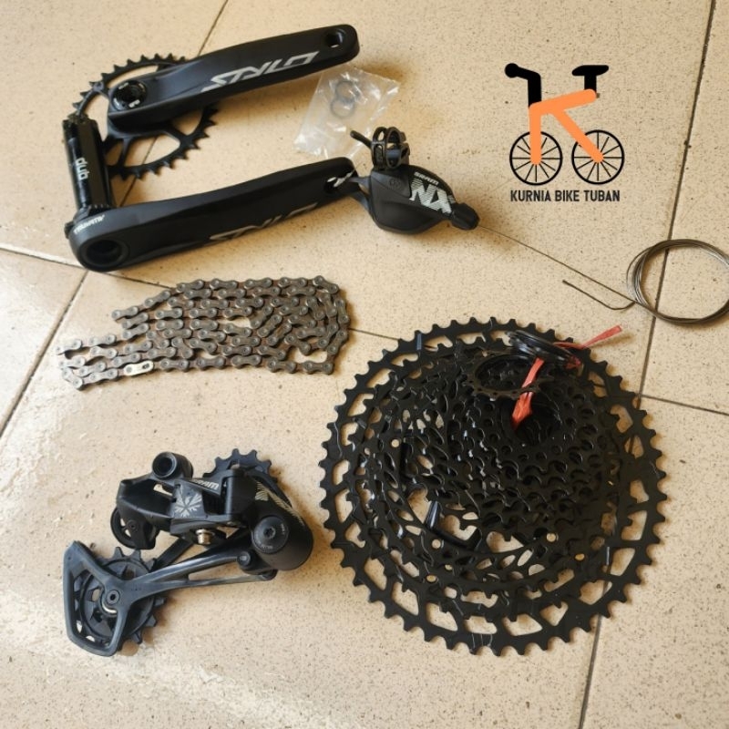 Jual GROUPSET SRAM NX Eagle 12 speed not SHIMANO XT SLX Deore | Shopee ...