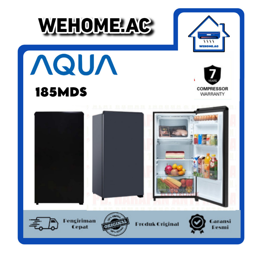 Jual Kulkas Aqua 1 Pintu 185MDS Kulkas 1 Pintu Aqua Kulkas Satu Pintu ...
