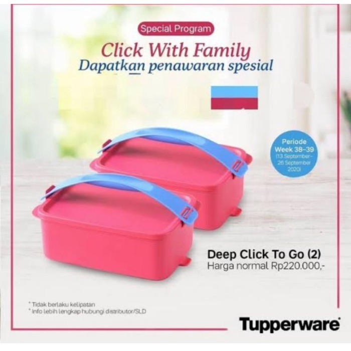 Jual Tupperware Ctg deep pink /pcs | Shopee Indonesia
