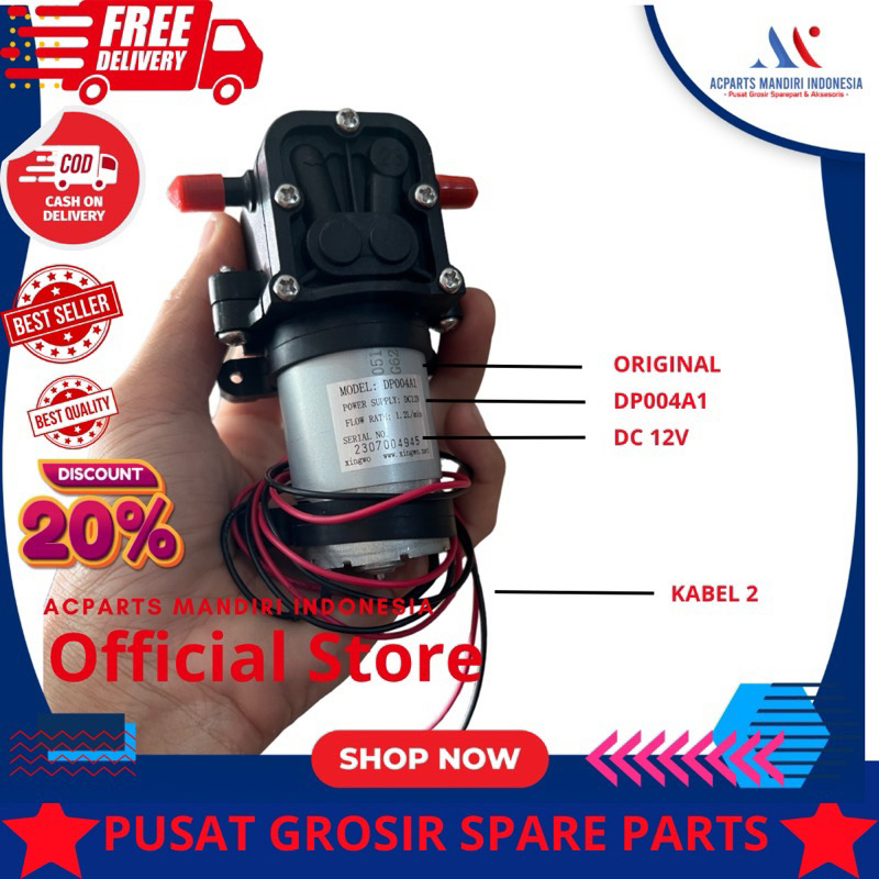 Jual MODENA, Motor dinamo pompa dispenser galon bawah | Shopee Indonesia