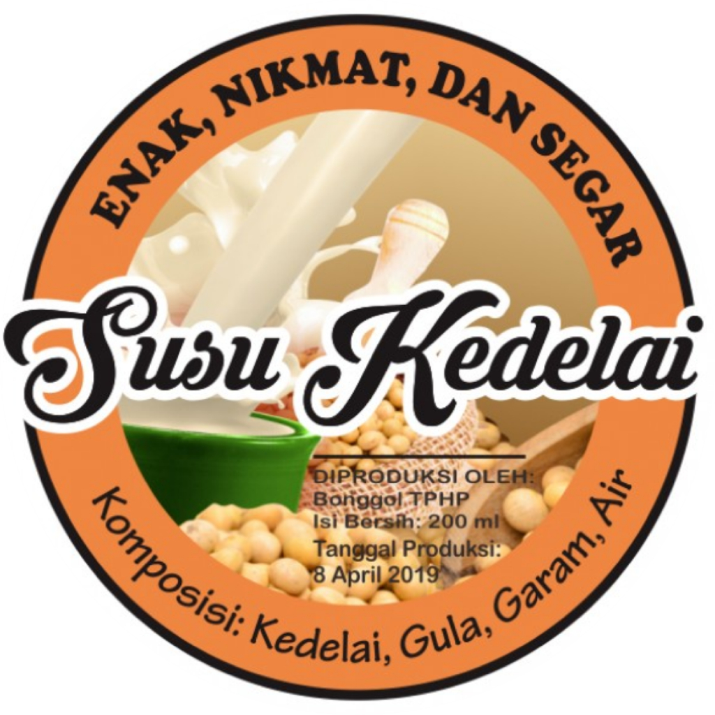 Jual Bandung Stiker - Print Cetak Sticker Kemasan Botol Minuman Soy ...