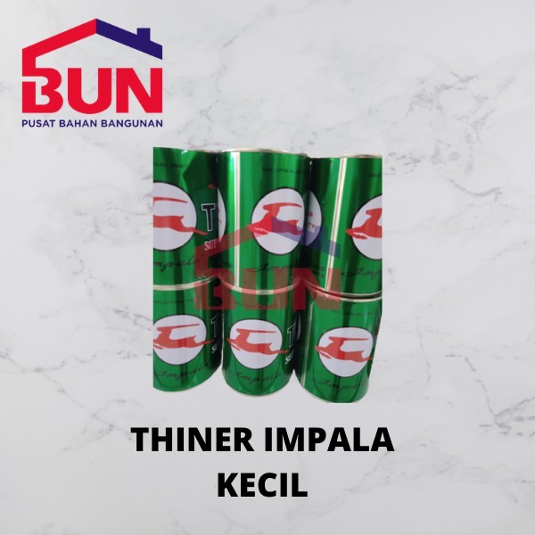 Jual Thinner Impala 1 liter Tiner Cat Thiner Cat Minyak Pengencer Cat ...