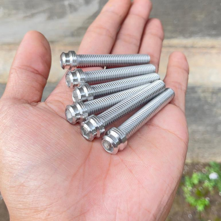 Jual Baut L m8 drat 12/baut 12 stainless handmade panjang 2CM SAMPAI 10CM Custom 1B | Shopee ...