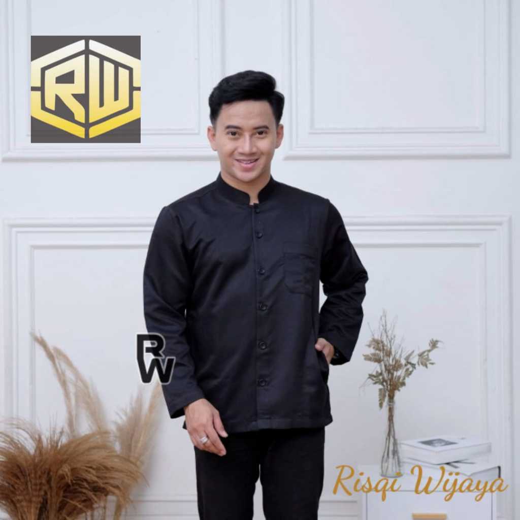Jual BAJU KOKO HAIBAH MODEL AMMU / BAJU KOKO SAKU SAMPING / KOKO HAIBAH ...