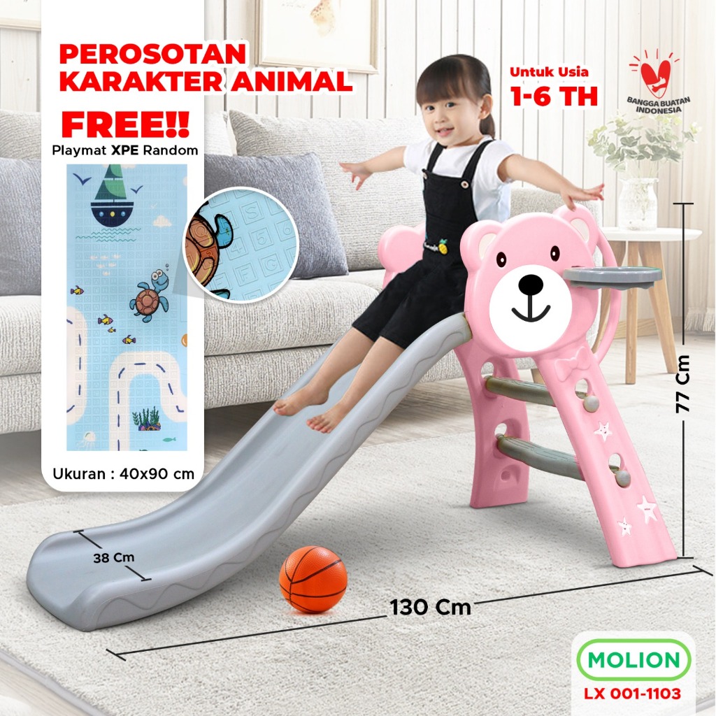 Jual MOLION SNI Perosotan Anak Prosotan Ayunan Mainan Seluncuran ...