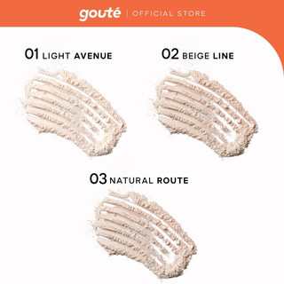 Jual [READY] GOUTE GOULOOSE Matte Loose Powder with smooth finish pore ...