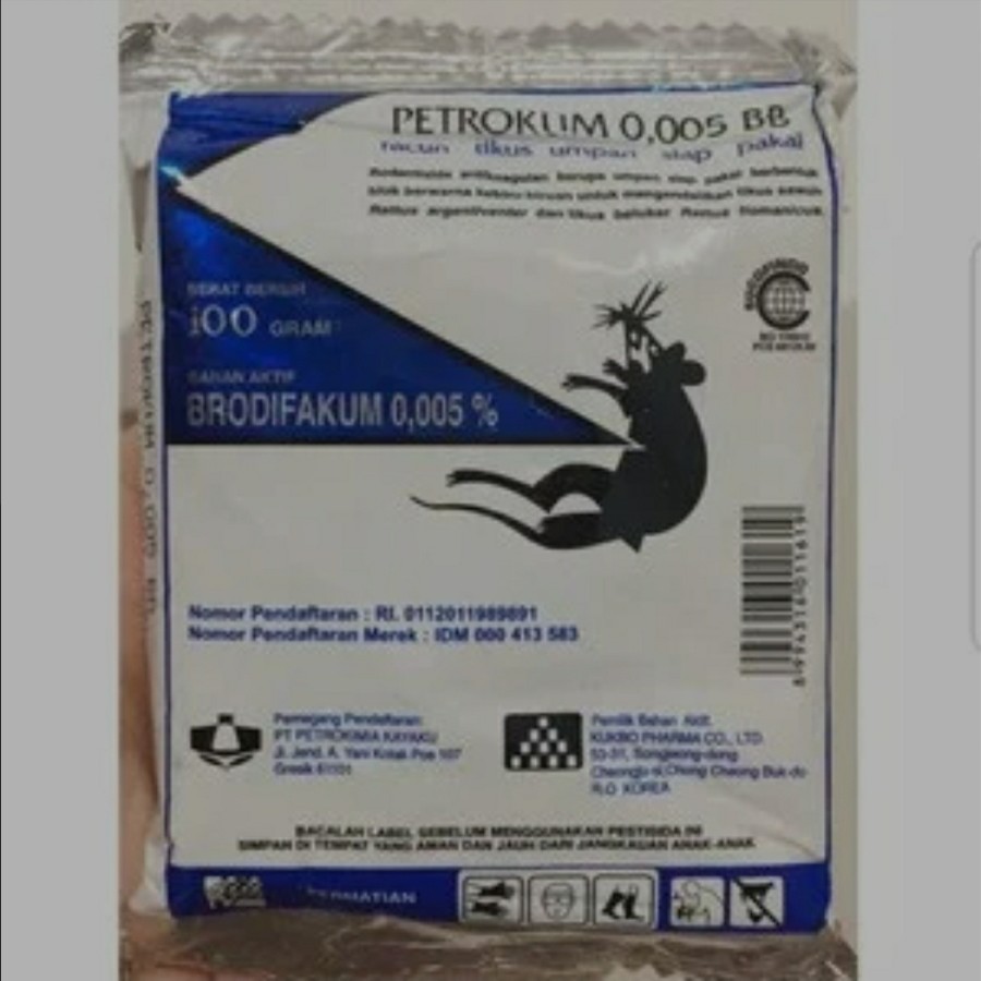 Jual Petrokum racun tikus 100gr 100 gr | Shopee Indonesia