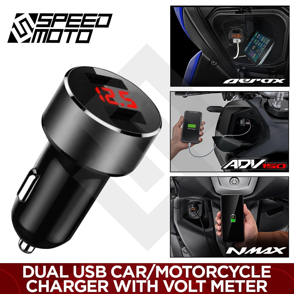 Jual Ligther charger plus charger motor honda ADV aerox xmax pcx scoopy ...