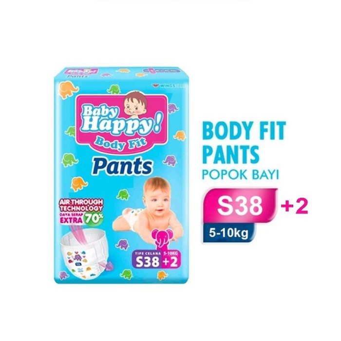 Jual Baby Happy Pants S38+2 | PorisMarkt | Shopee Indonesia