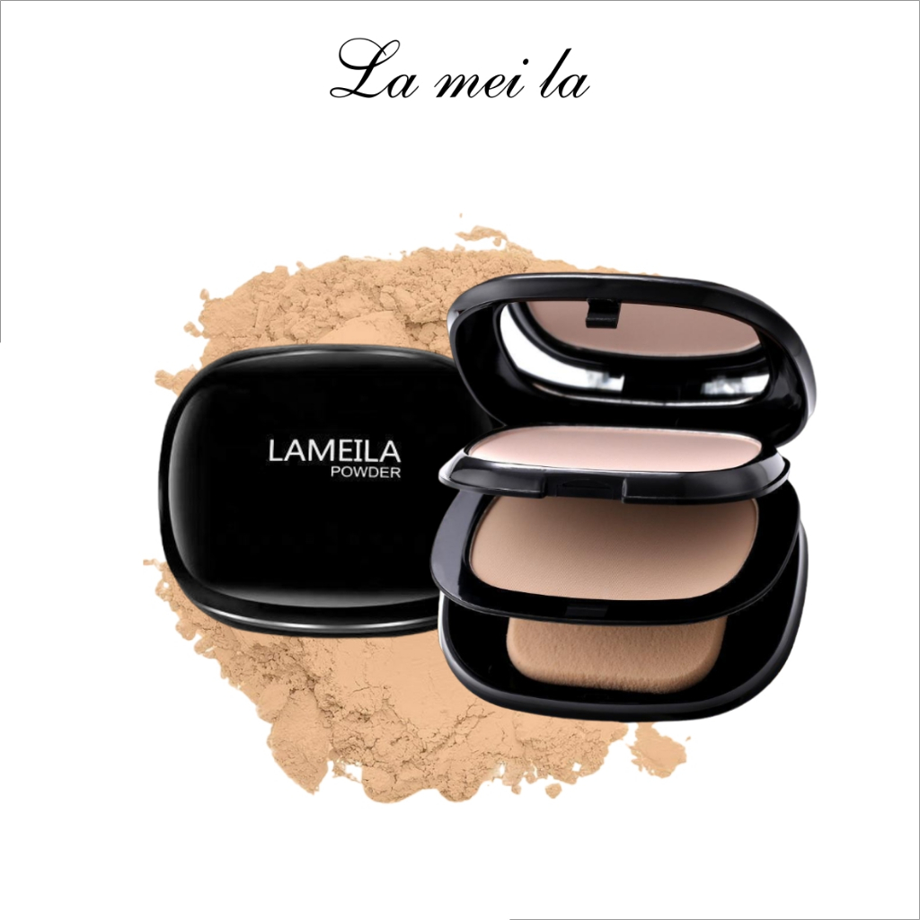 Jual LAMEILA Powder Cake 2in1 - Bedak Padat Lameila Waterproof Tahan ...