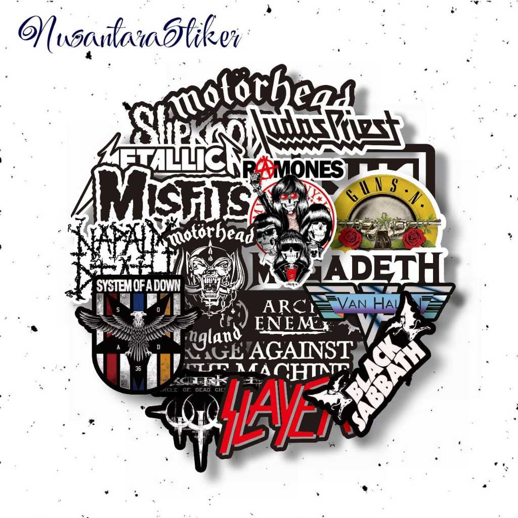Jual STIKER BAND SERIES STICKER PACK | Shopee Indonesia