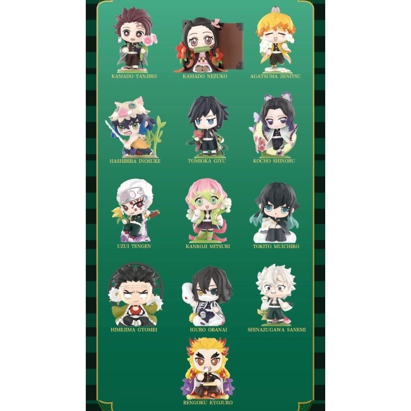 Jual [POP MART] BLIND BOX DEMON SLAYER POP MART ORIGINAL MINI FIGURE ...