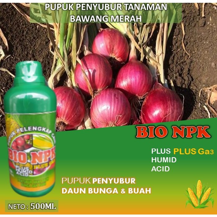 Jual pupuk pelengkap cair plus ga3 pupuk organik penyubur akar daun dan buah ampuh untuk tanaman ...