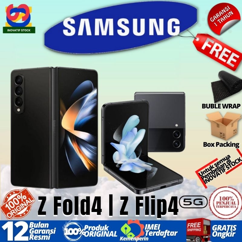 Jual HP BARU SAMSUNG GALAXY Z FLIP 4 5G | Z FOLD 4 5G | ZFLIP 8/256GB ...