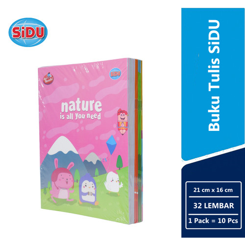 Jual [SIDU 32 Lembar] SIDU 32 Lembar - Buku Tulis isi 10 Buku | Shopee ...