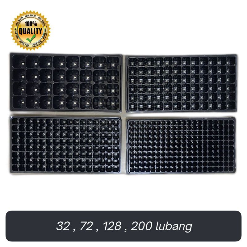 Jual Tray semai / Pot tray / semai benih 54x28x4cm | Shopee Indonesia
