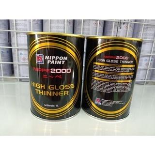 Jual THINNER/PENGENCER CAT NIPPE 2000 HIGH GLOSS (1 LITER)/ THINER PELARUT CAT MINYAK BESI 1L ...