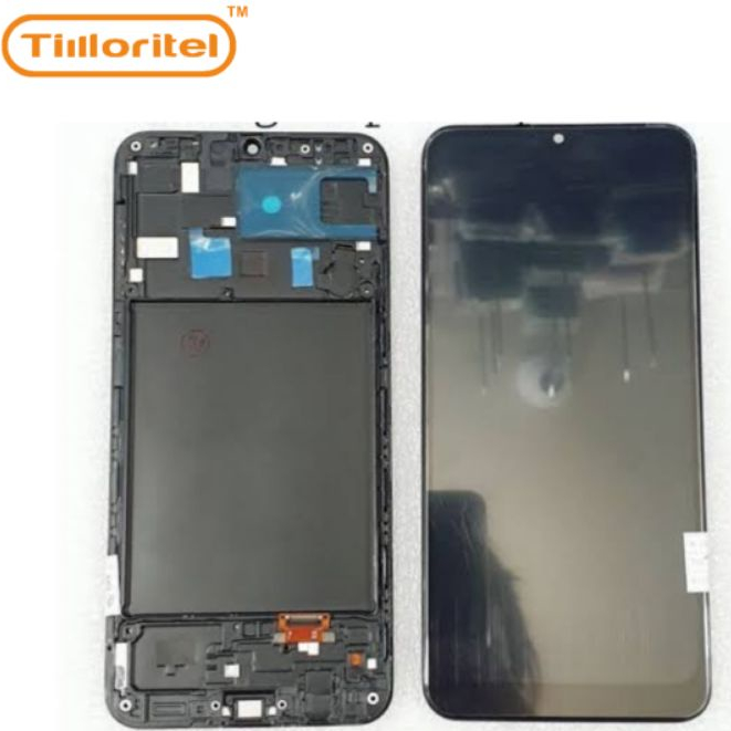 Jual LCD+TS Kompatible untuk SAM A205+FRAME (GALAXY A20) BLACK | Shopee ...