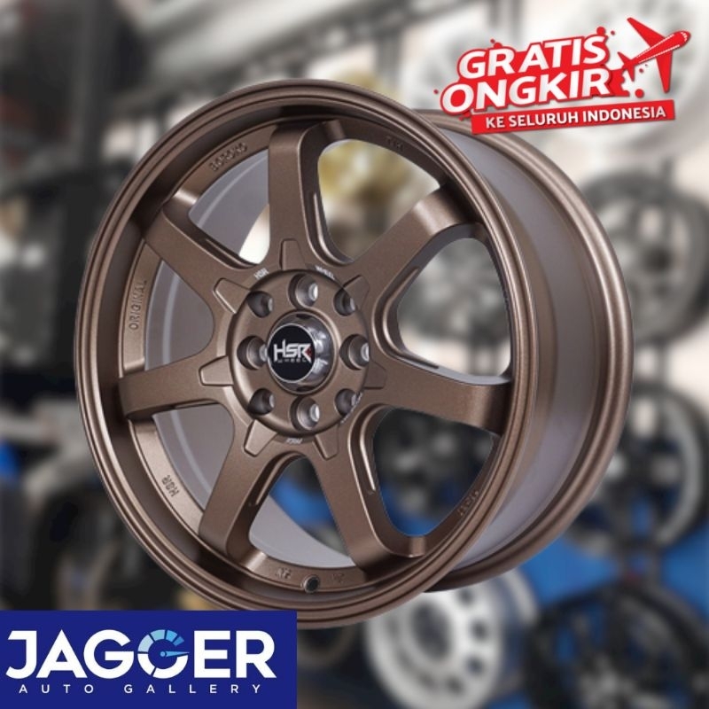 Jual Velg hsr wheel ring 16 boroko tjh lebar 7 pcd 4x100 4x114,3 bronze | Shopee Indonesia
