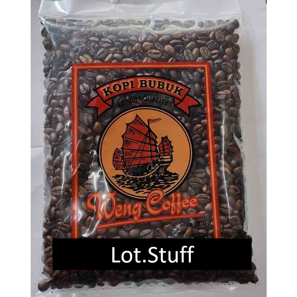 Jual Biji Kopi Robusta Weng Coffee/Aweng Khas Pontianak 1000gr/1kg ...