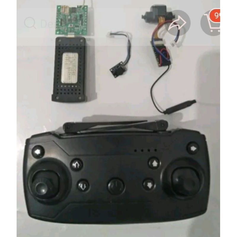 Jual Paket Board dan Remote Drone E100 cocok untuk anak sekolah rakut ...